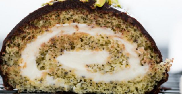 A Slice Of This Poppy Seed Cake Roll Is The Perfect Cherry On Top Of A ...