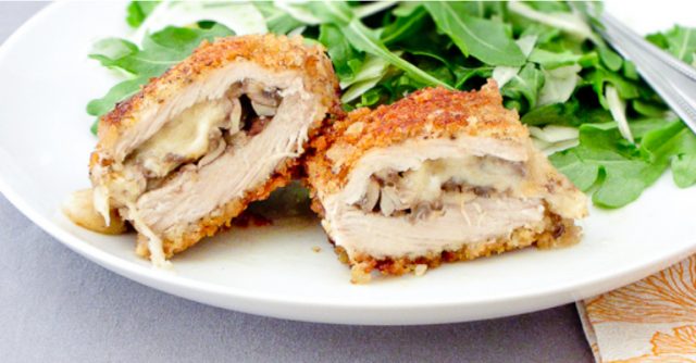 This Pork Cutlet Is Stuffed With All The Goods! - Recipe Roost